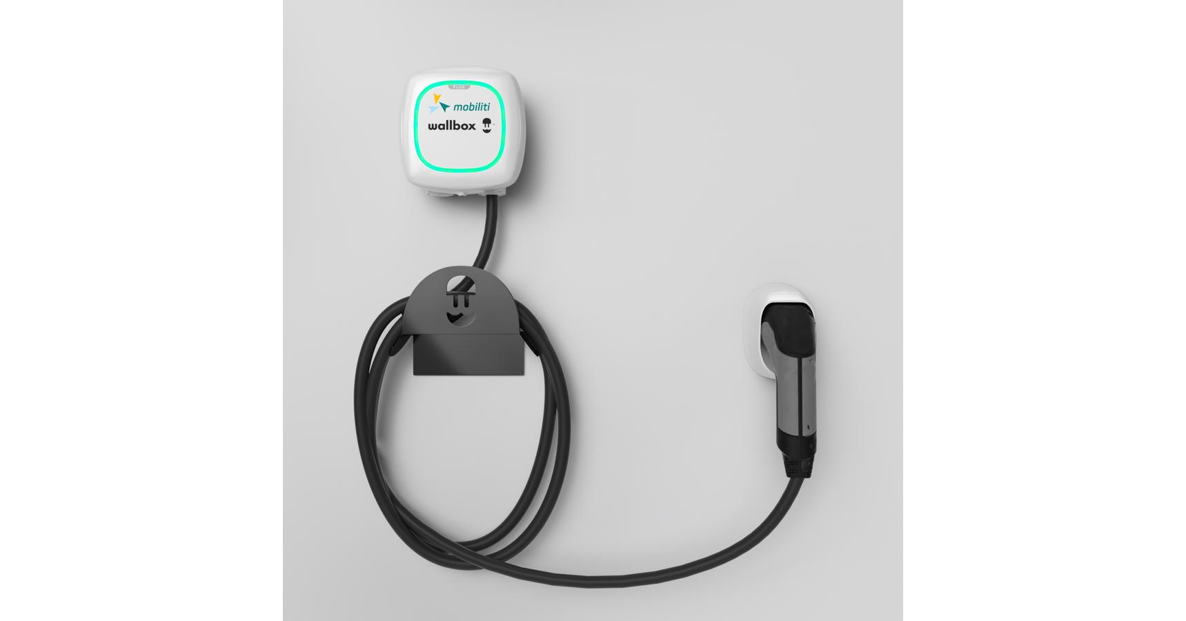 Elektromos autó töltő -WALLBOX PULSAR PLUS 11KW 5M FEHÉR